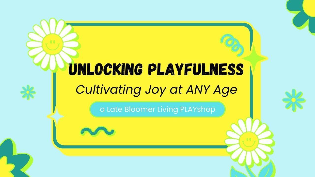 Unlocking Playfulness at ANY Age Playshop