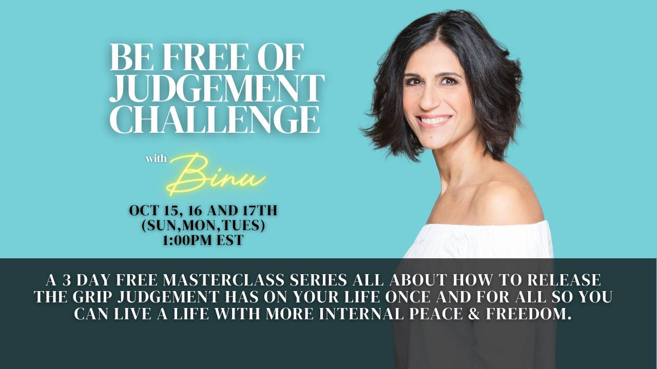 BE FREE from Judgment