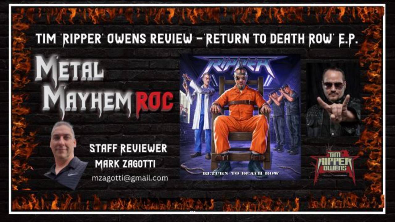 Tim 'Ripper' Owens 'Return To Death Row' E.P. Review