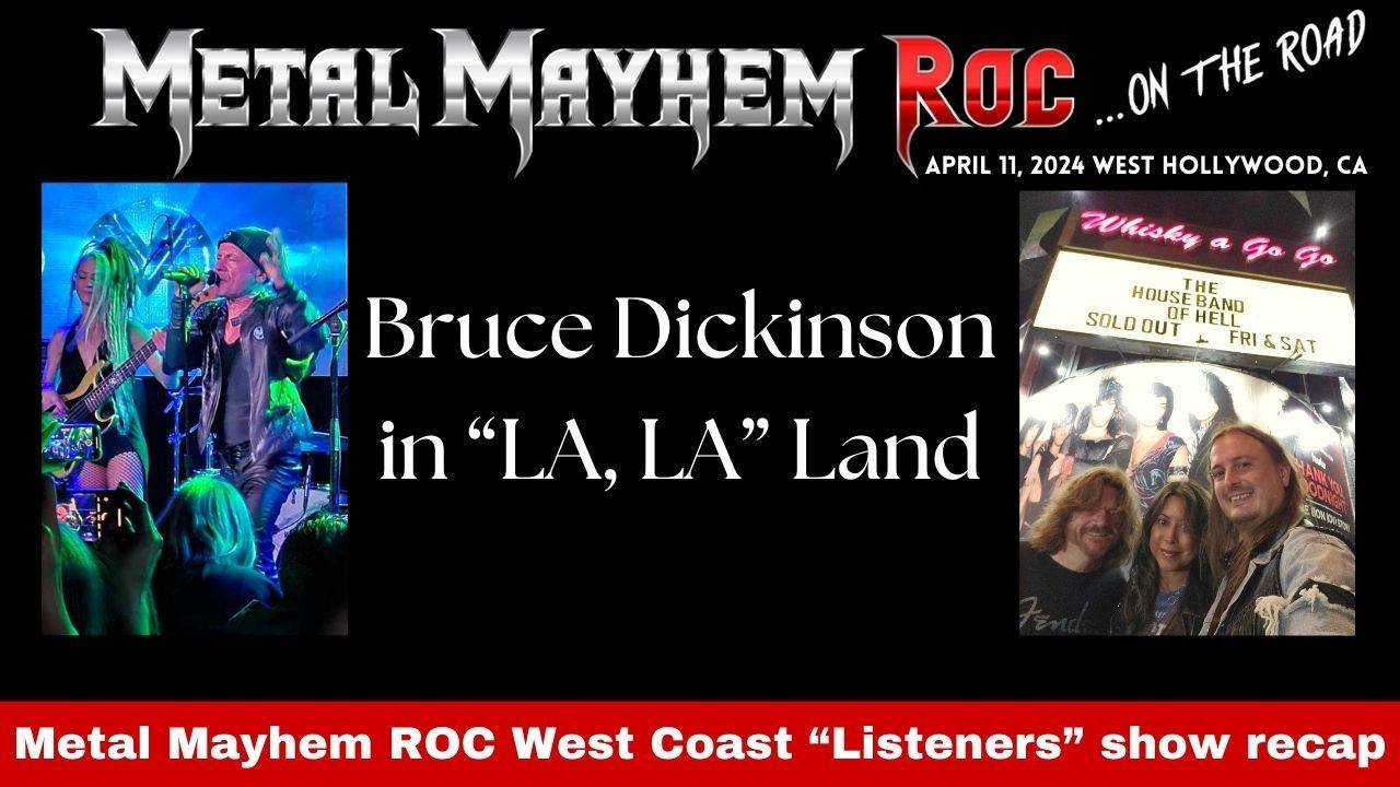 Bruce Dickinson: On "The Road To Hell" via West Hollywood