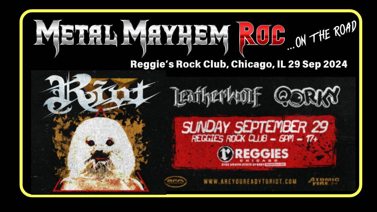 A Night of Power Metal Magic: Riot V and Leatherwolf Light Up Reggie’s ...