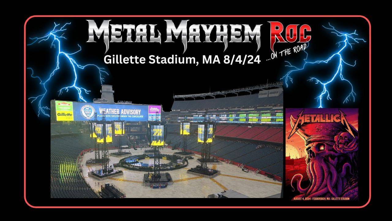 Metallica & Boston weather the storm & Ride The Lightning in epic night ...