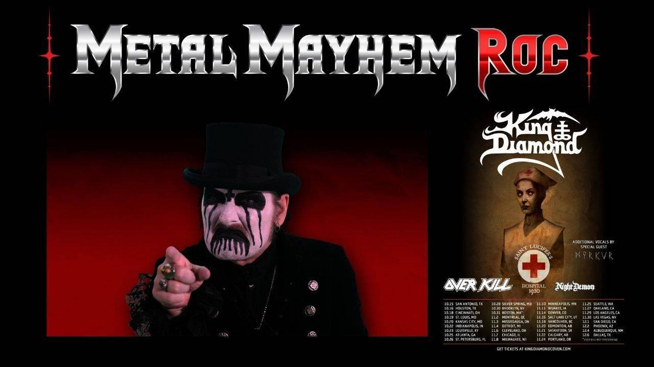 KING DIAMOND Announces North American Headlining Tour With Support From ...