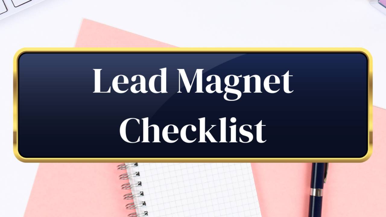 Create a High-Converting Lead Magnet: Checklist for Therapists