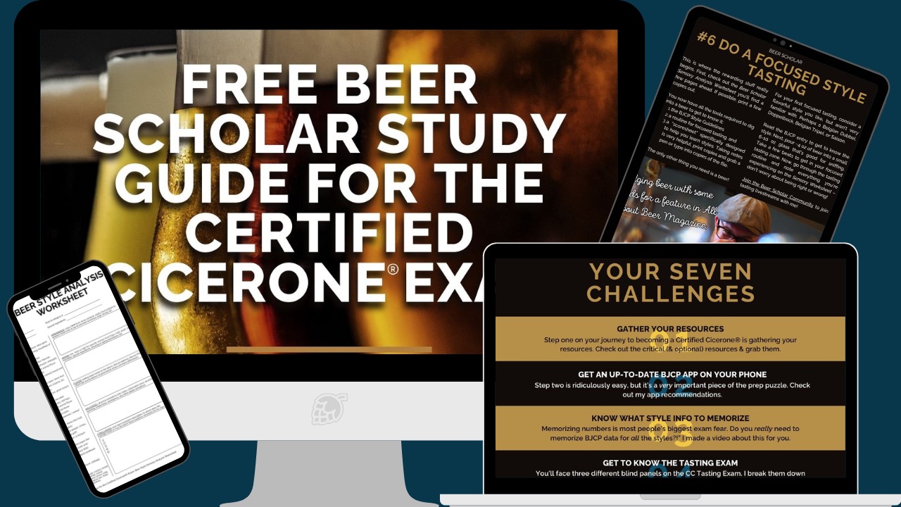 Announcing the new Study Guide for the Certified Cicerone Exam!