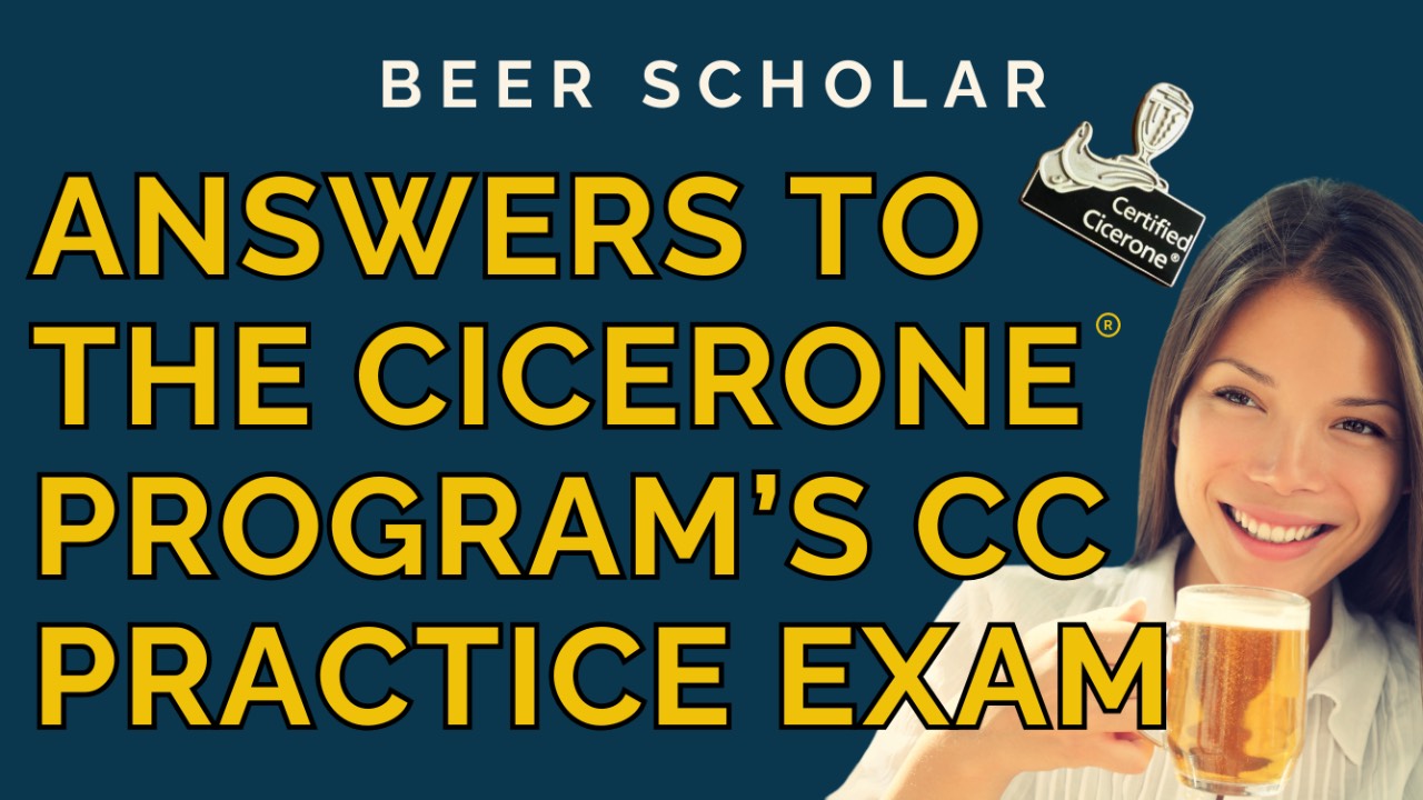 Answers to the Cicerone Program's CC Practice Exam