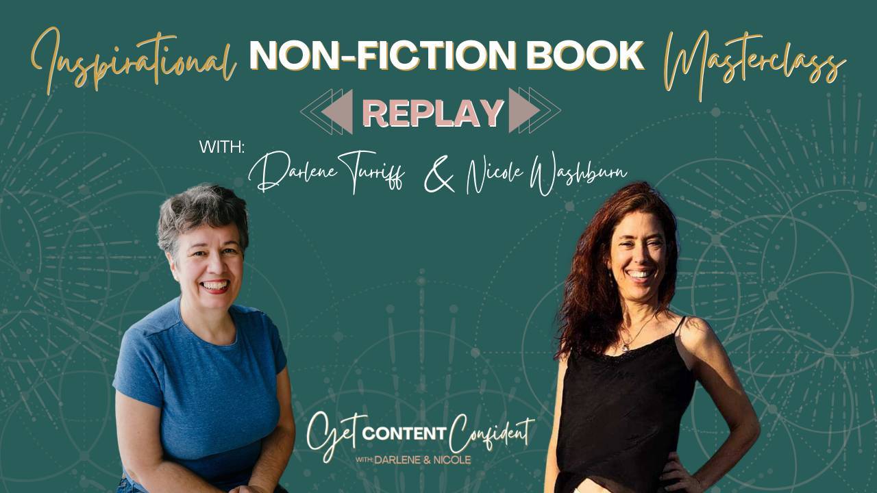 Watch The Inspirational Non-Fiction Book Masterclass Replay