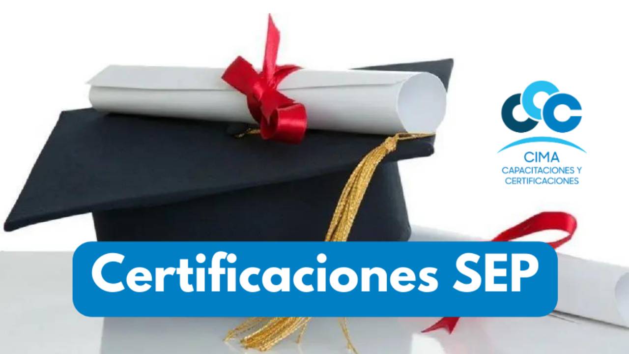 CERTIFICACIONES CONOCER-SEP-CIMA