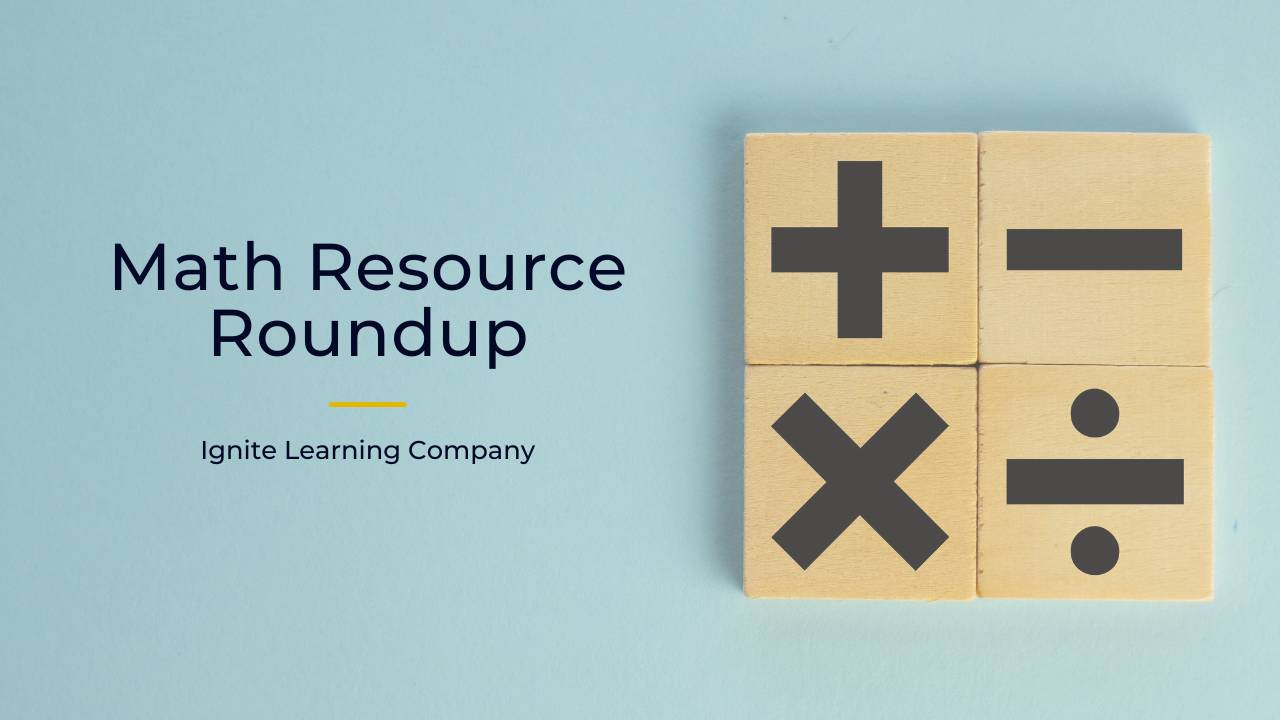 Math Resource Roundup