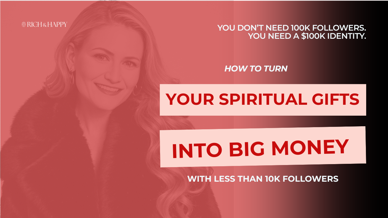 Turn Your Spiritual Gifts Into Big Money With Small Audience