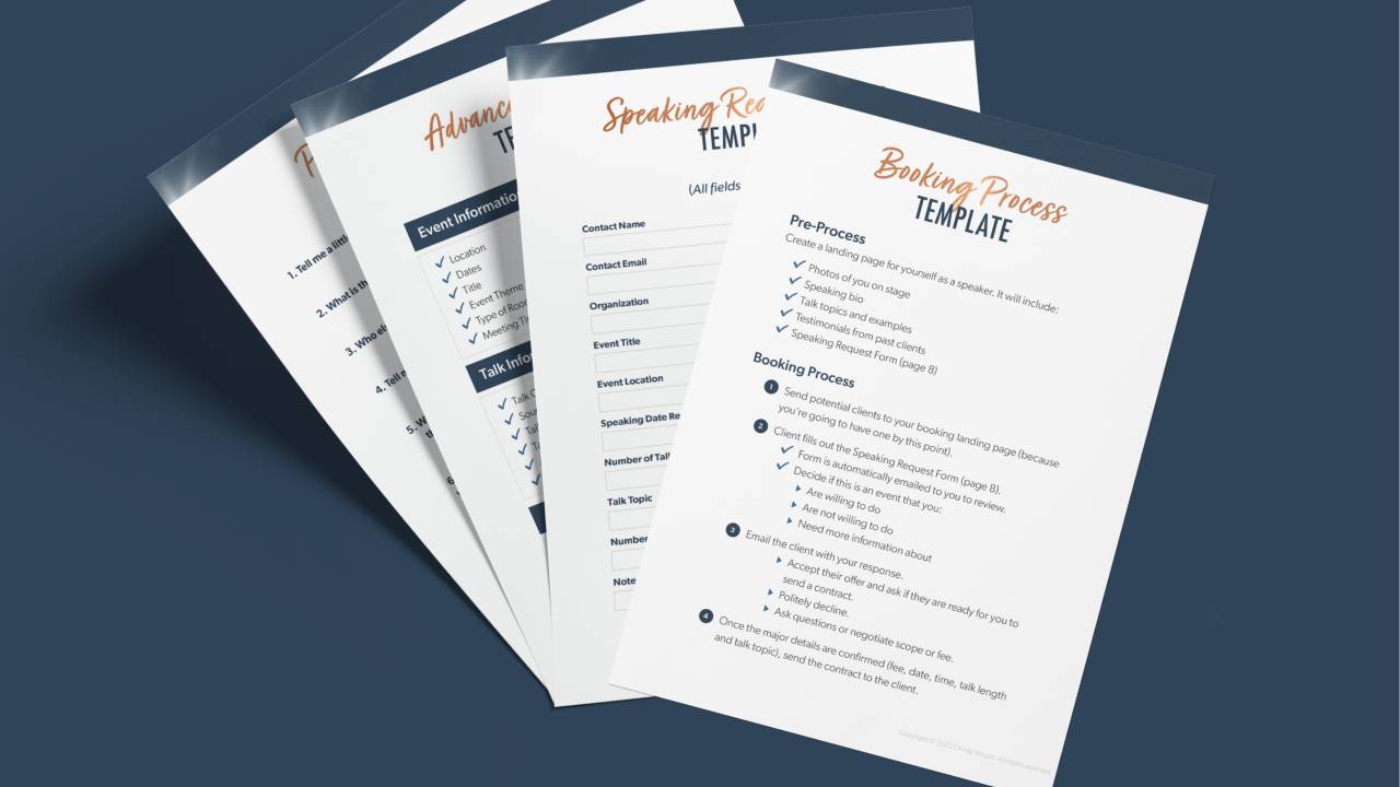 Build Your Speaking Business | Free Speaking Business Starter Kit