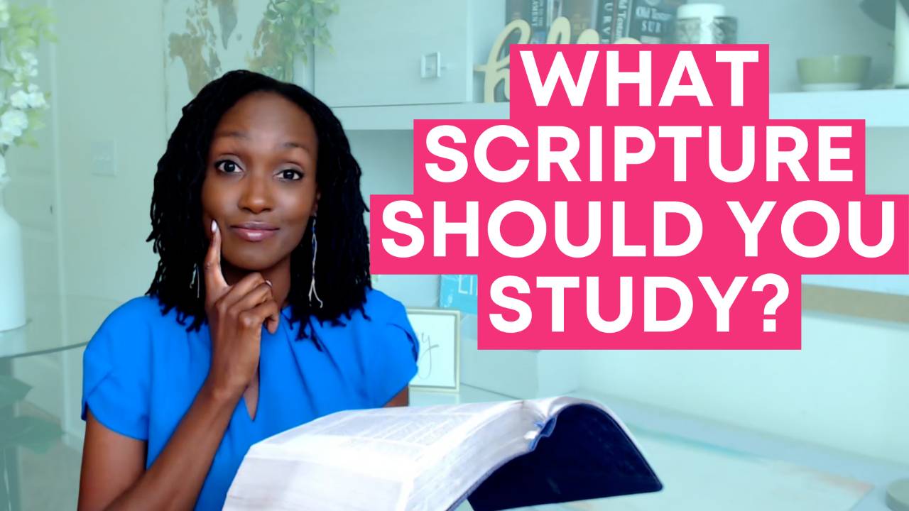 How to Choose a Scripture to Study