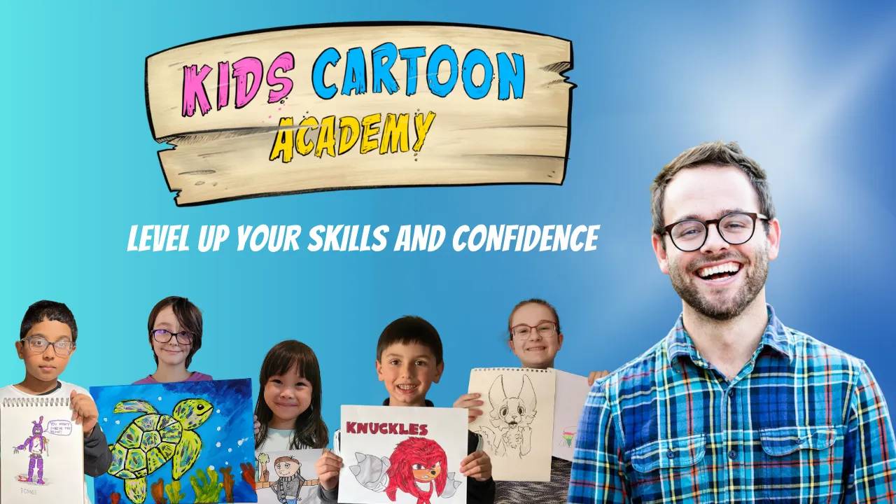 Kids Cartoon Academy: Online Cartoon Drawing Classes