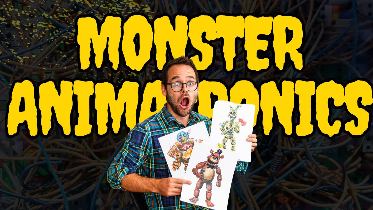 Monster Animatronics Workshop: Online Drawing Class for Kids