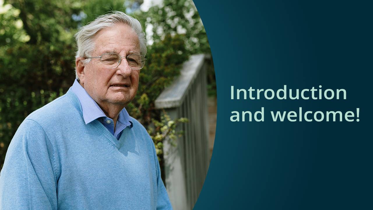 Welcome from Don!