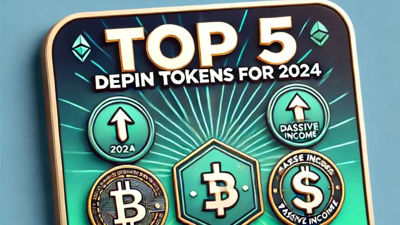 Discover the Top 5 DePIN Tokens for Passive Income in 2024