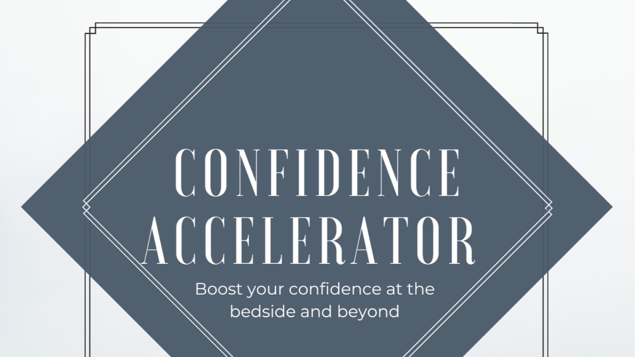 Confidence Accelerator Workshop