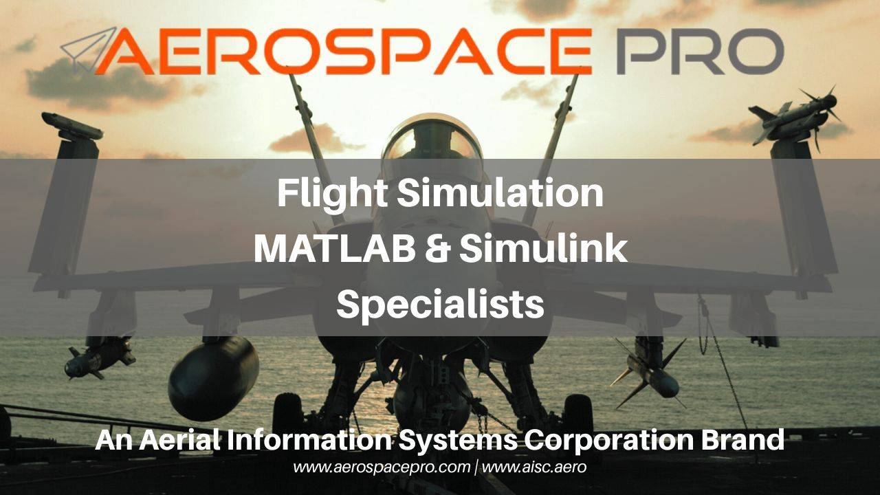 AerospacePro | Flight Simulation MATLAB Simulink Specialists