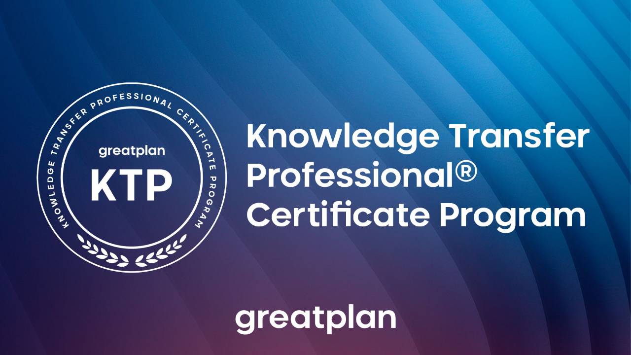 KTP® Knowledge Transfer Professional Certificate Program