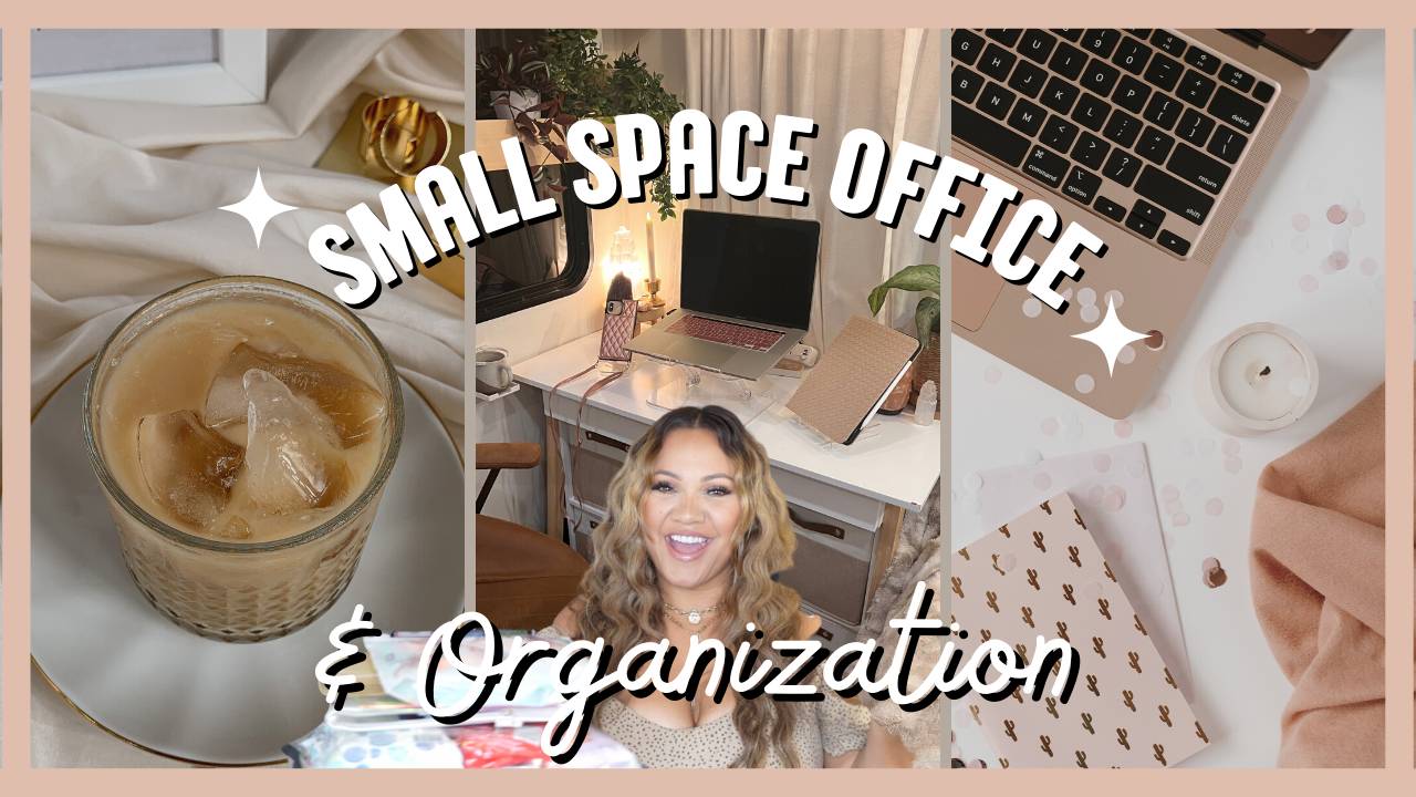 WORK FROM HOME DESK SET UP & ORGANIZATION