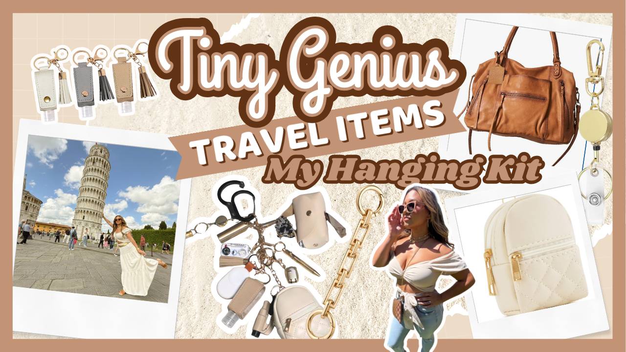 15 Tiny but Genius Amazon Travel Items (Used in My Hanging Kit)