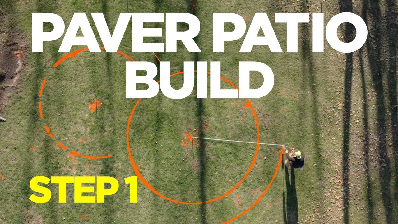 Paver Patio Step 1: How to Mark Out Your Layout Like A Pro