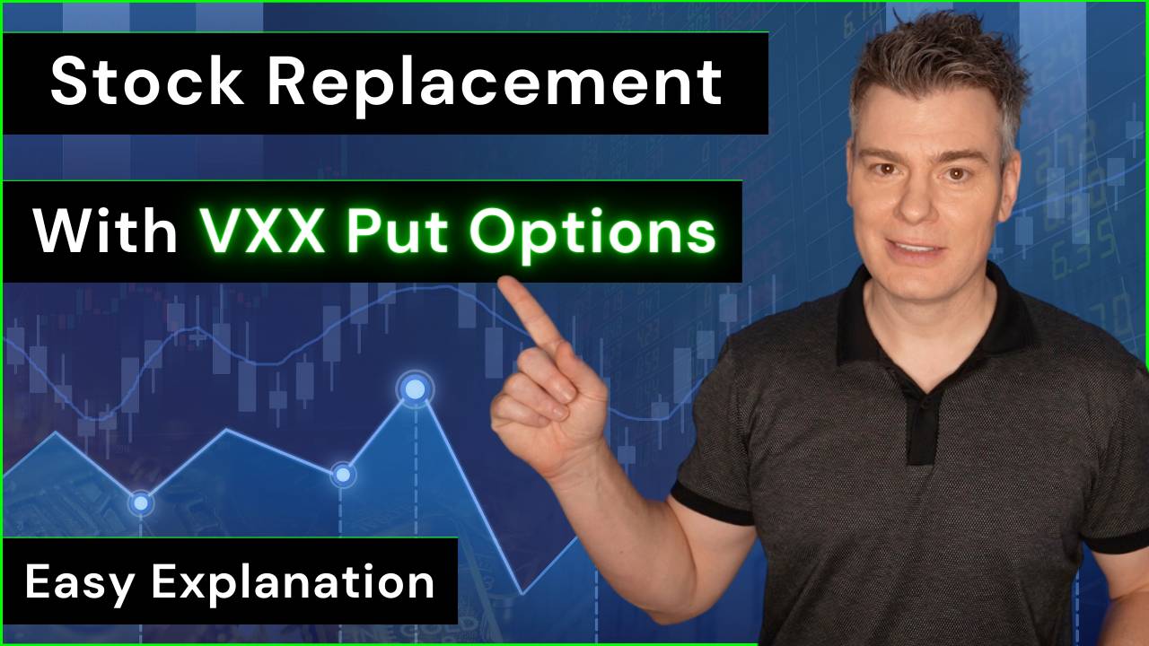 Stock Replacement With Options Strategy - Short VXX Example