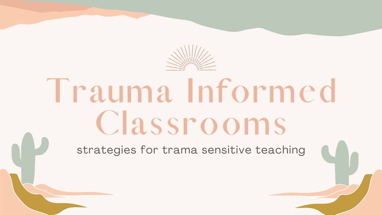 Trauma Informed Classroom Workshop replay