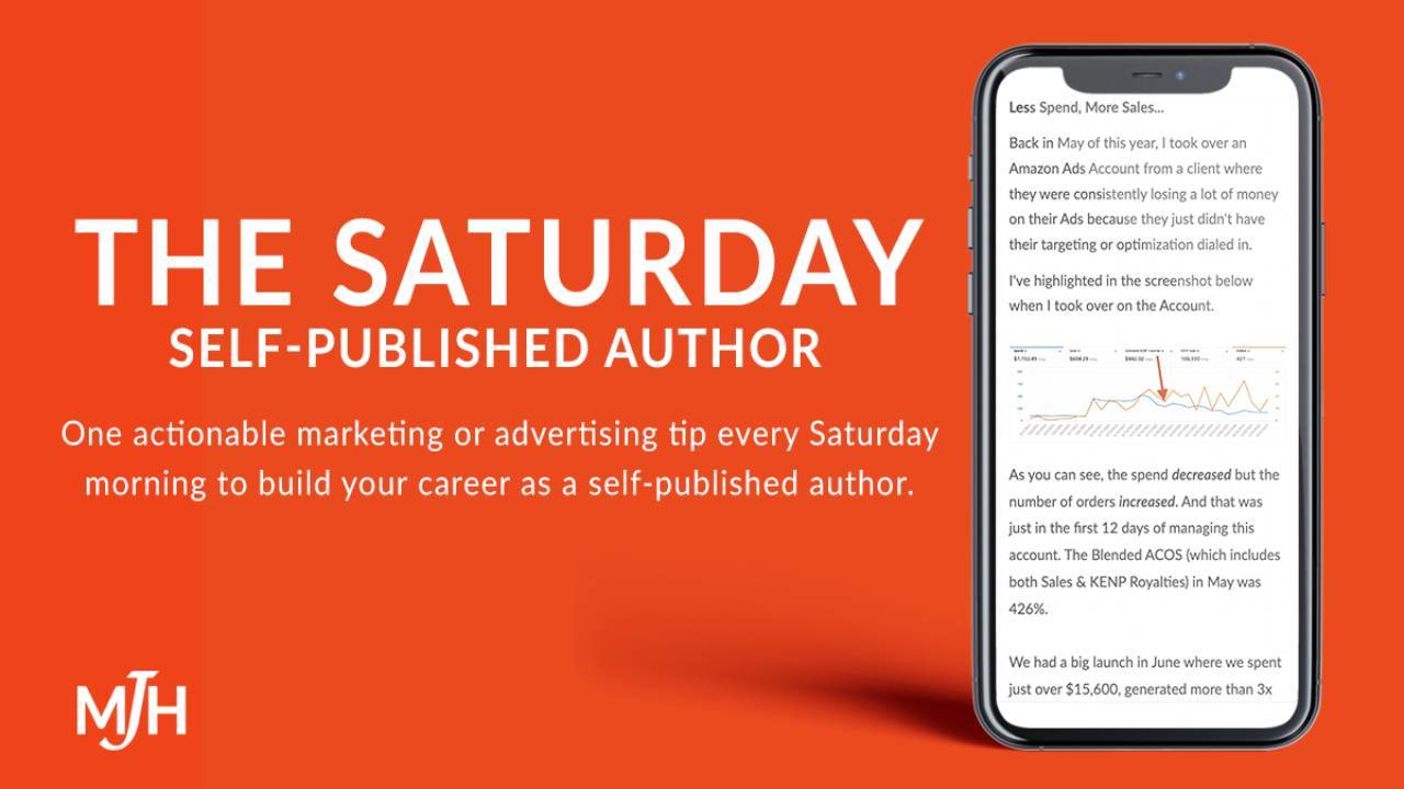 The Saturday Self-Published Author Newsletter