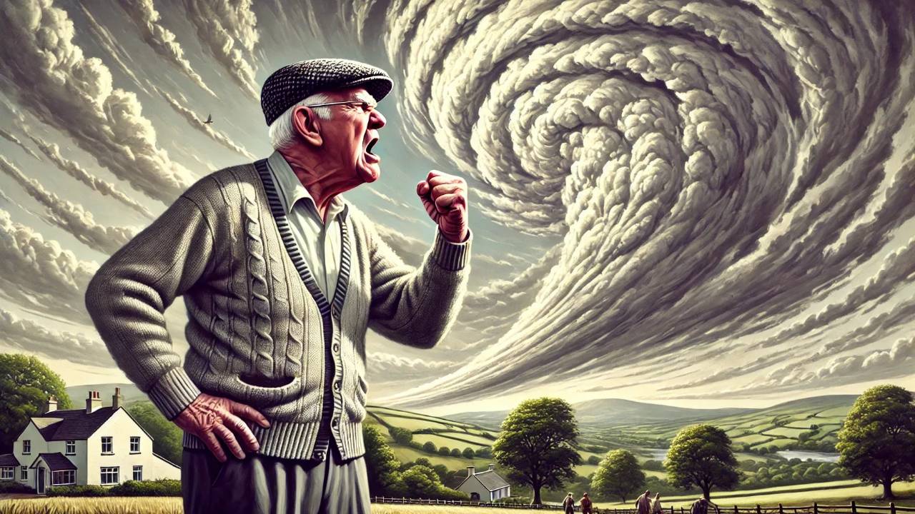 Old Man Yelling At Clouds