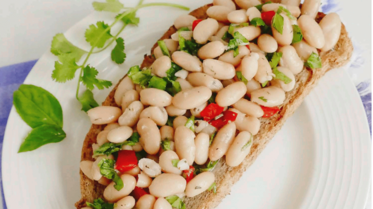 Italian White Beans on Toast — Quick & Savory Plant-Based Breakfast