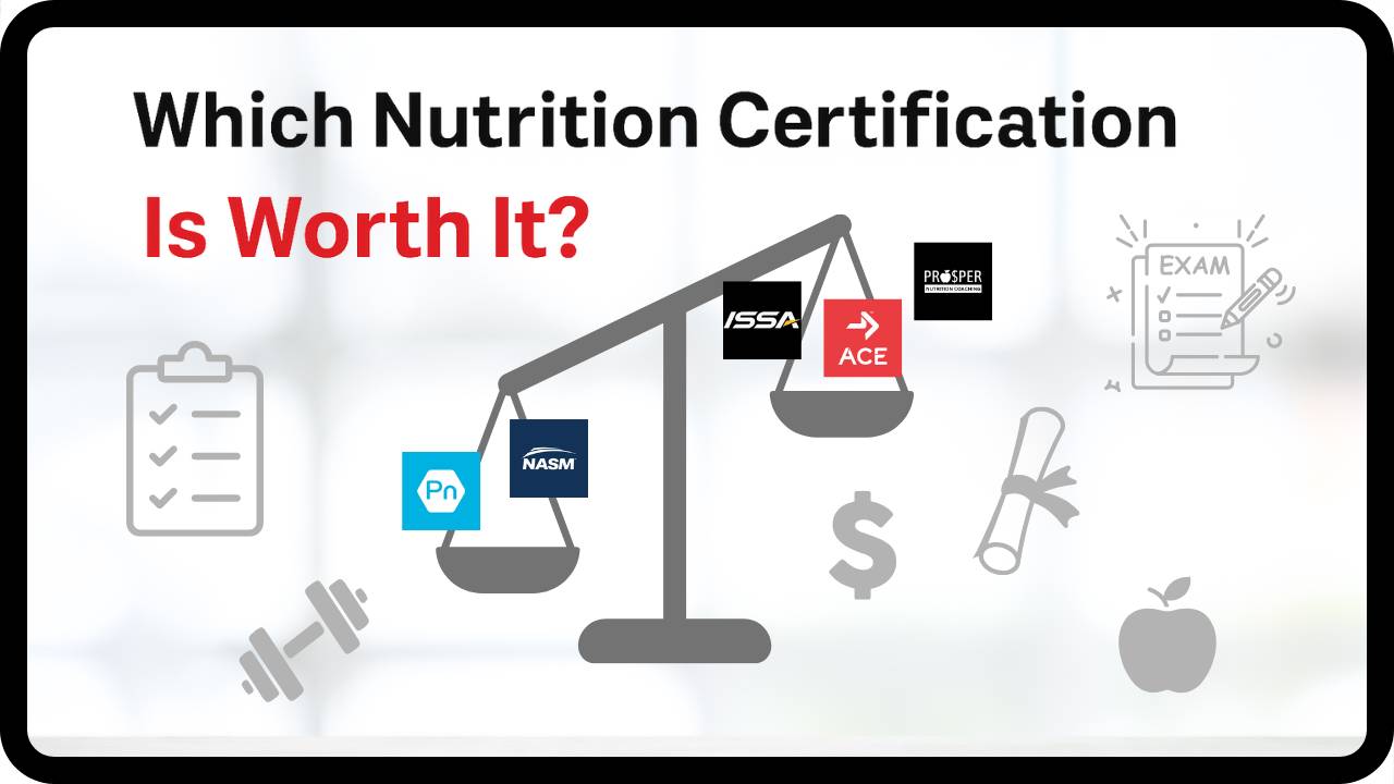 5 Major Nutrition Certifications Reviewed (Pros & Cons)