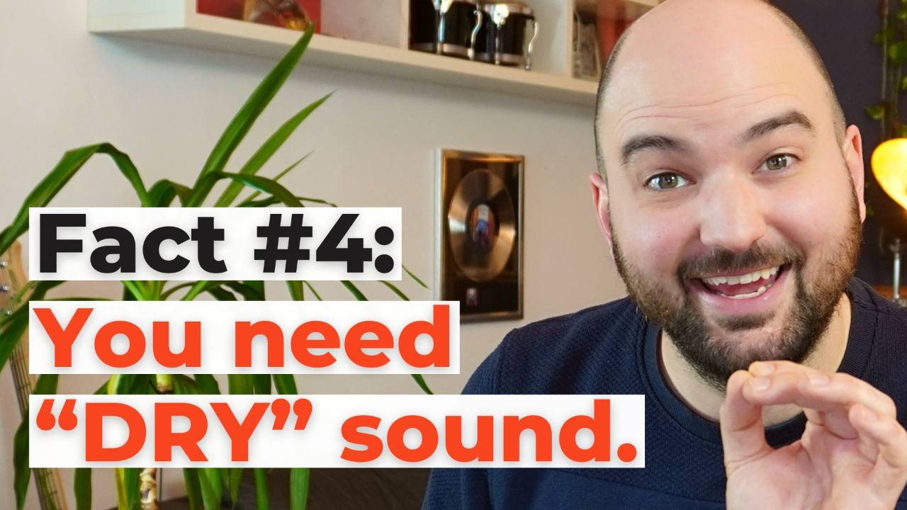 Don’t confuse “DEAD” and “DRY” room sound