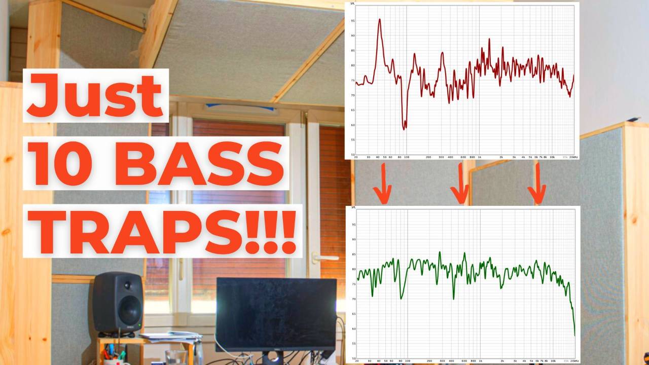 DIY Home Studio Treatment: Just 10 BASS TRAPS!!! (with measurements)