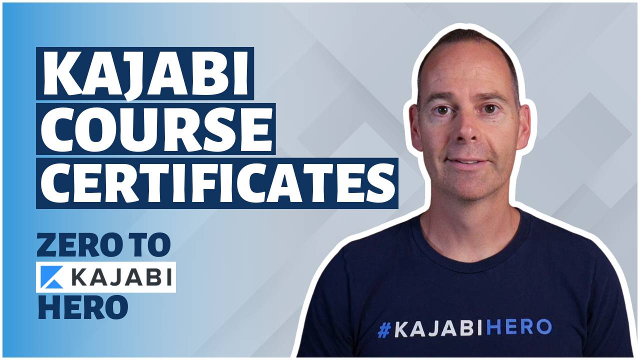 Kajabi Course Certificate: Celebrate Your Student's Success