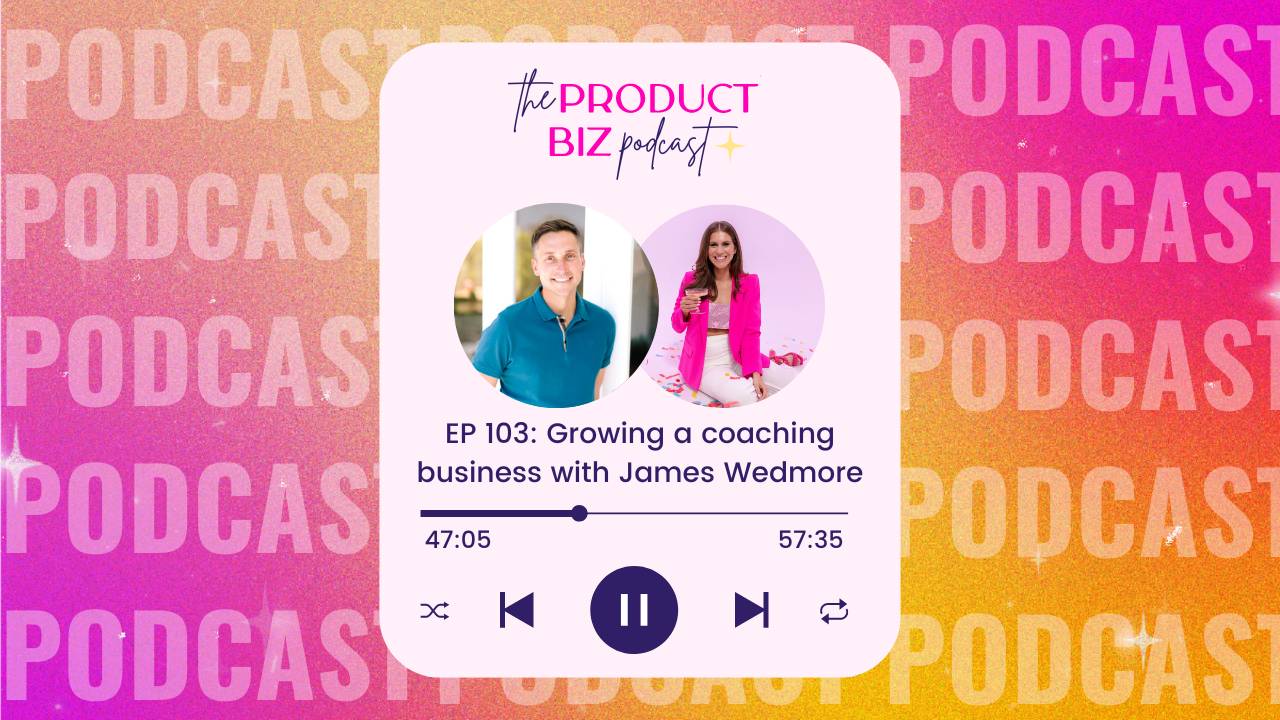 103: Growing a coaching business with James Wedmore