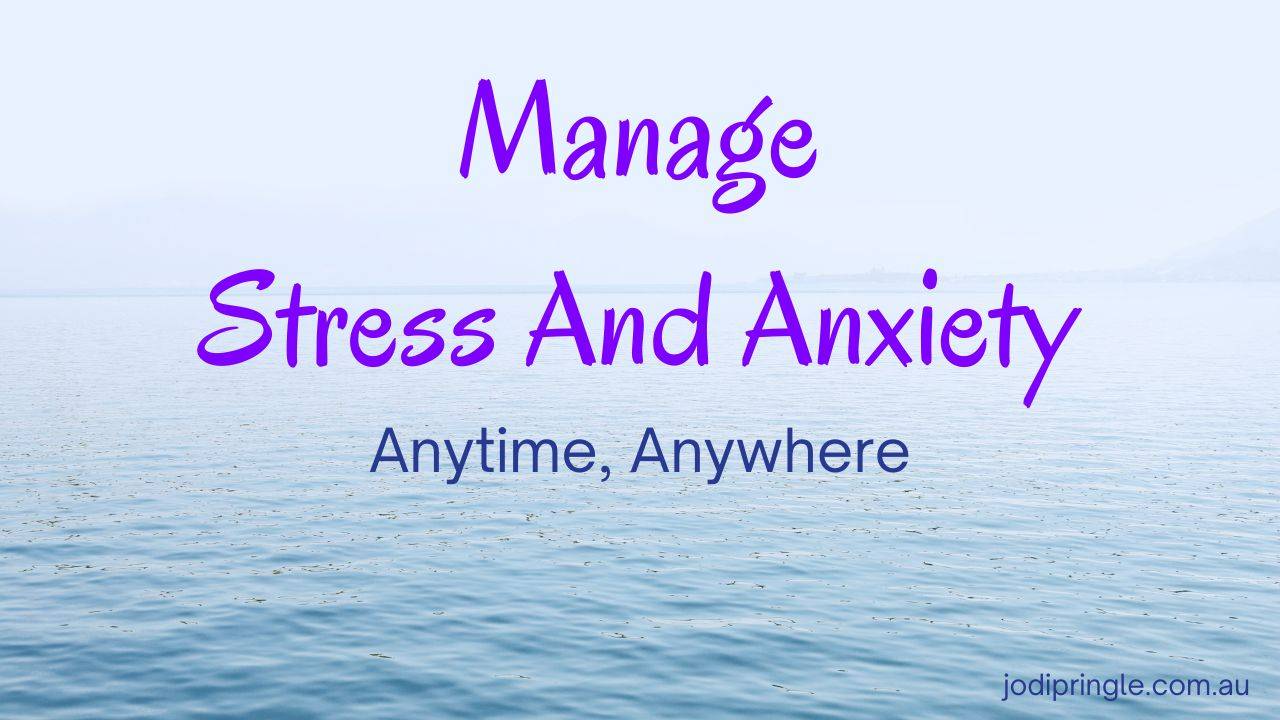 Manage stress and anxiety - anytime, anywhere