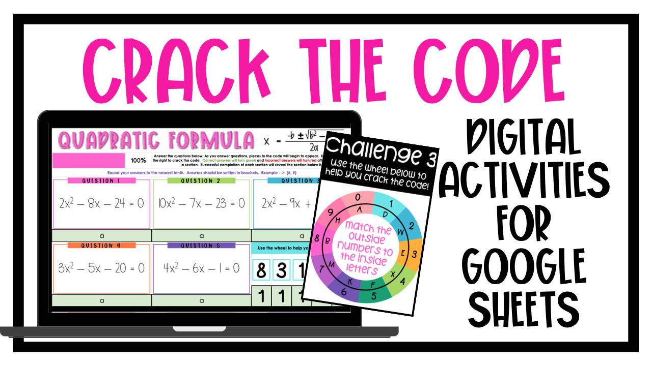 Crack the Code Digital Resources for Algebra 1