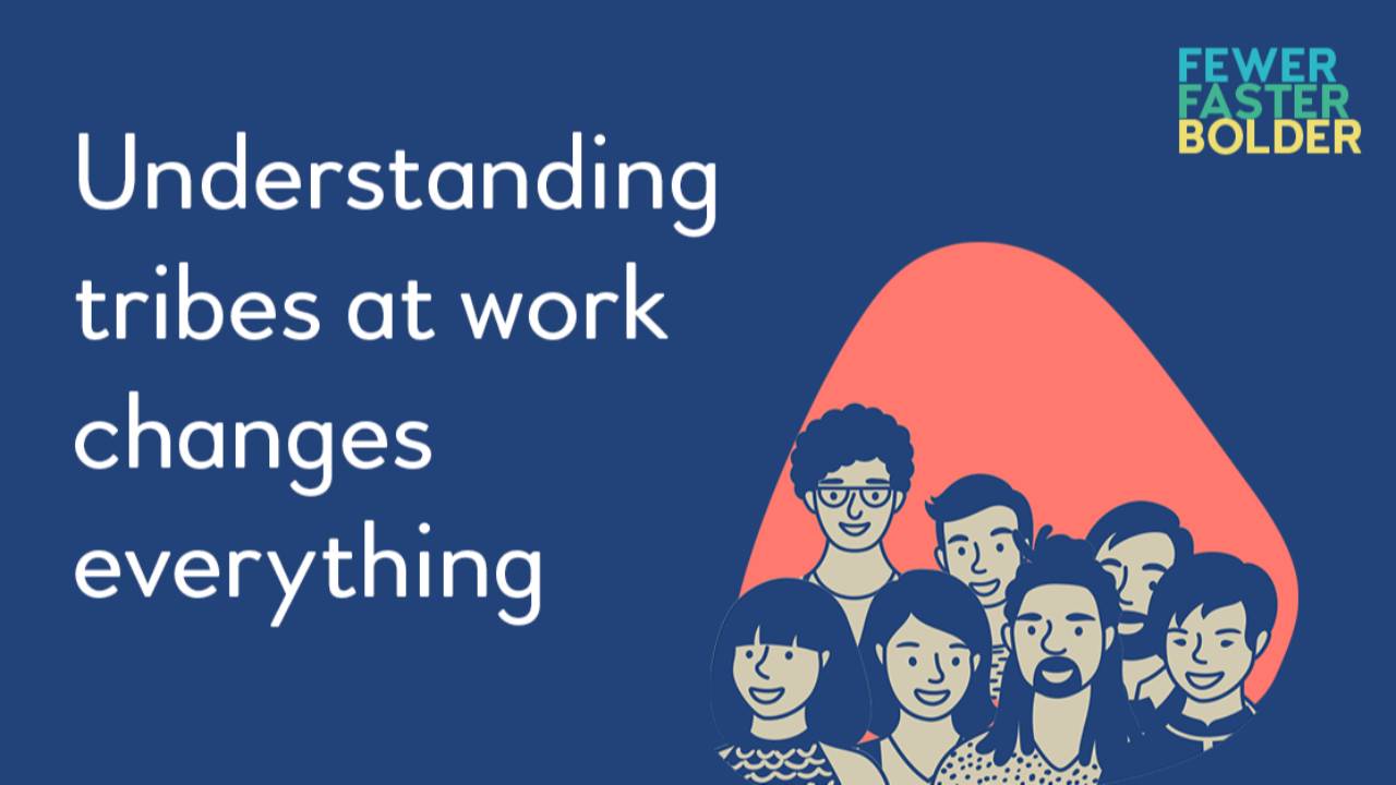 Tribal behaviour explains everything at work.