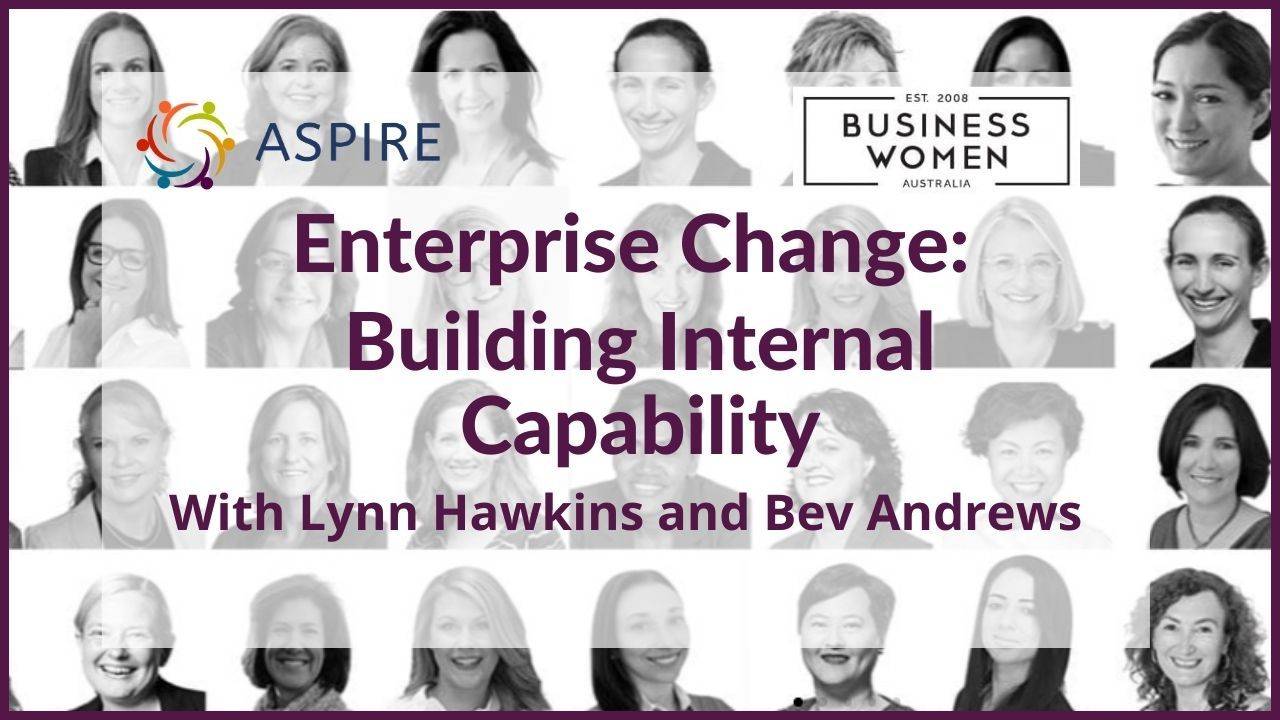 Enterprise Change: Building Internal Capability