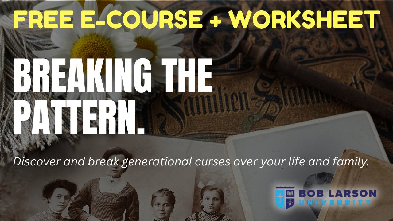 Breaking the Pattern - FREE e-course from Dr. Bob Larson
