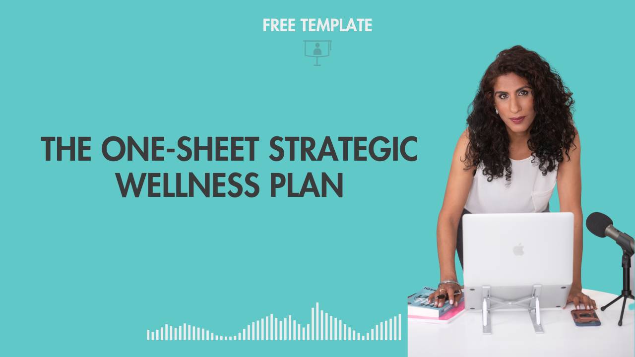 One-Sheet Strategic Wellness Plan