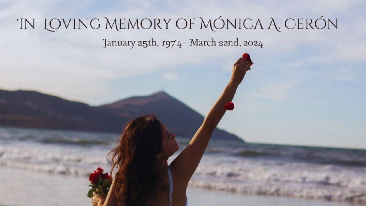 Monica Grief Ceremony Invitation