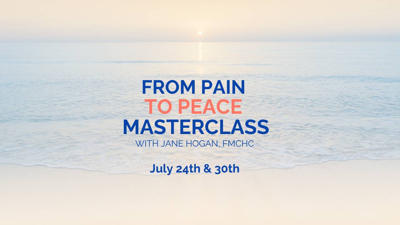 From Pain to Peace Masterclass