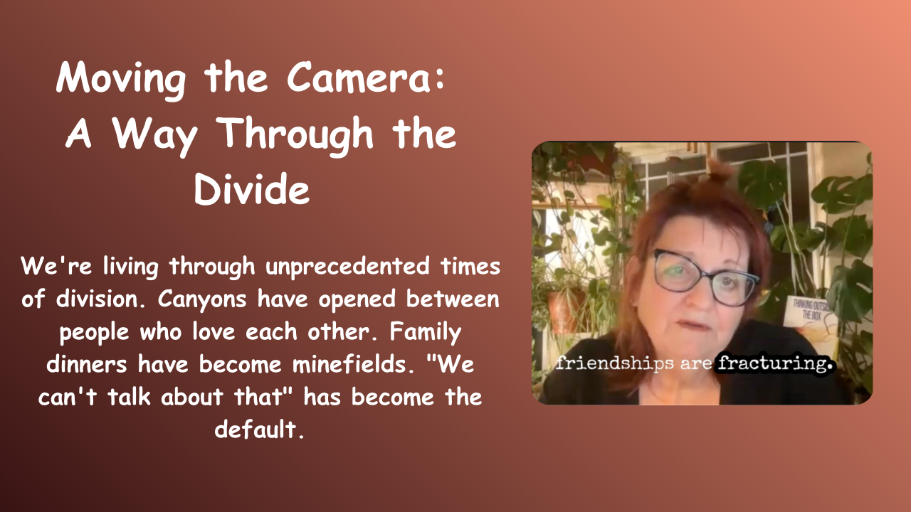 Moving the Camera: A Way Through the Divide