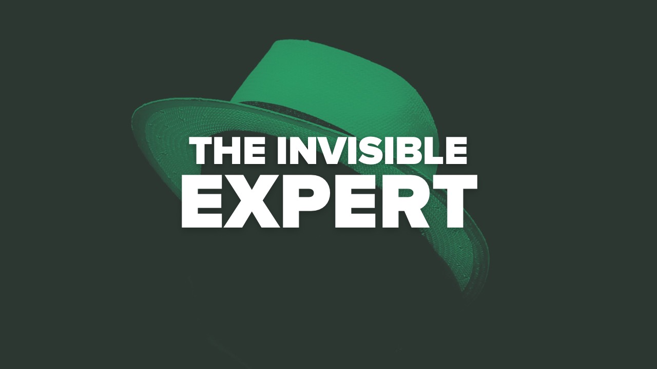 Invisible Expert Warning Signs