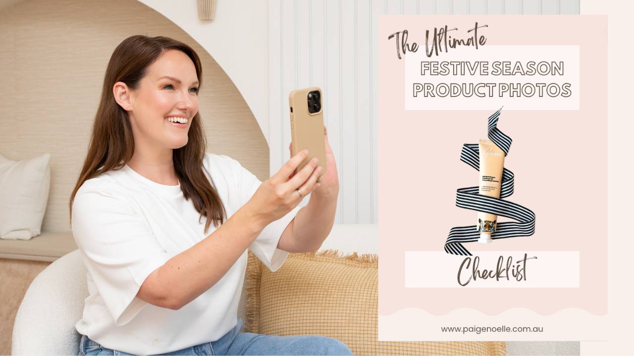 The ultimate festive season product photo checklist