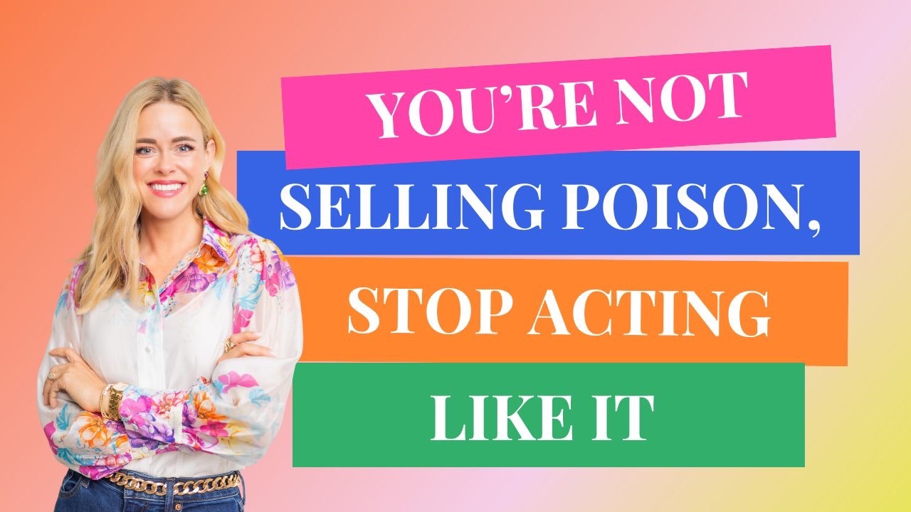 You’re NOT Selling Poison, Stop Acting Like It