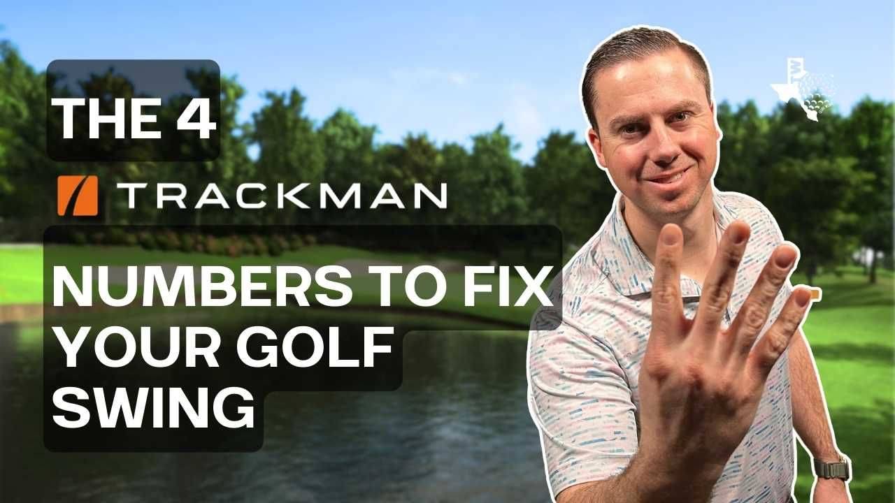 The 4 TrackMan Number To Fix Your Golf Swing | Indoor Golf