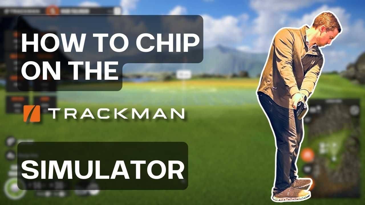 How To Chip On The TrackMan Simulator | Texas Wedge Indoor Golf